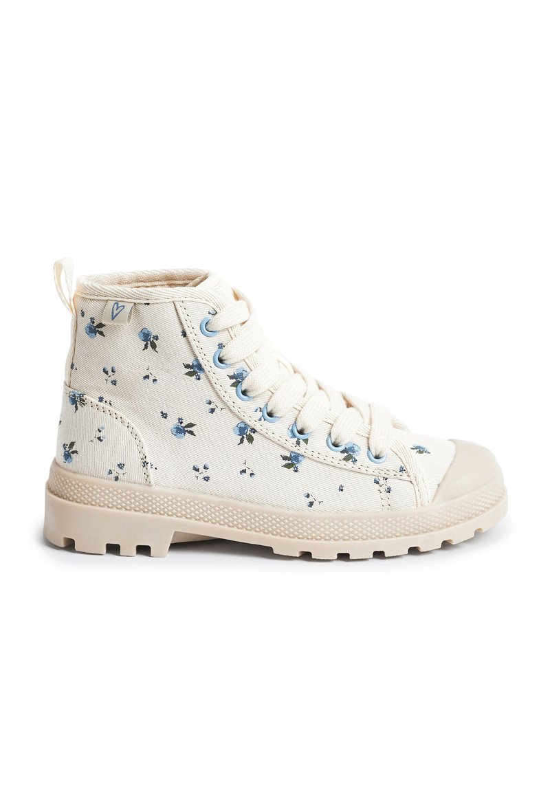 Next FLORAL CHUNKY SOLE CANVAS - Schnürstiefelette - multicoloured ...