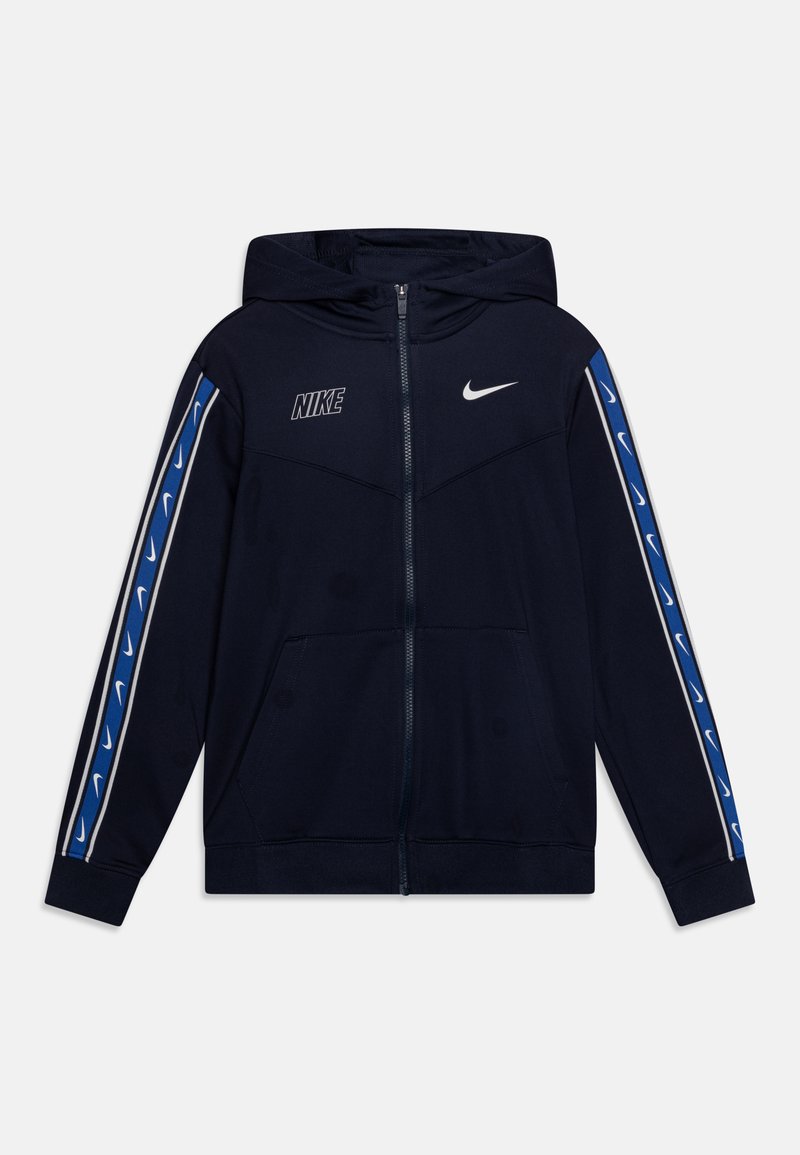 Nike Sportswear Repeat Sweatjacke Obsidian Summit White Dunkelblau