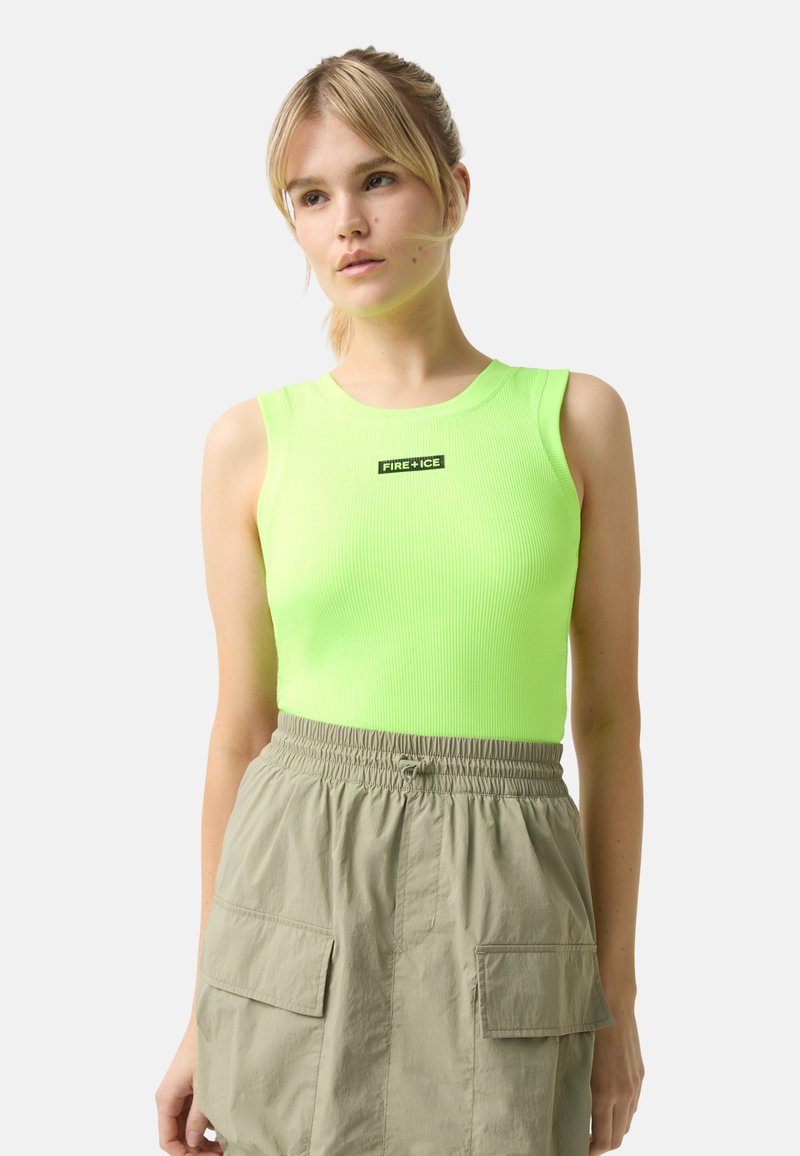 Bogner Fire + Ice Top - neon grün/groen - Zalando.nl