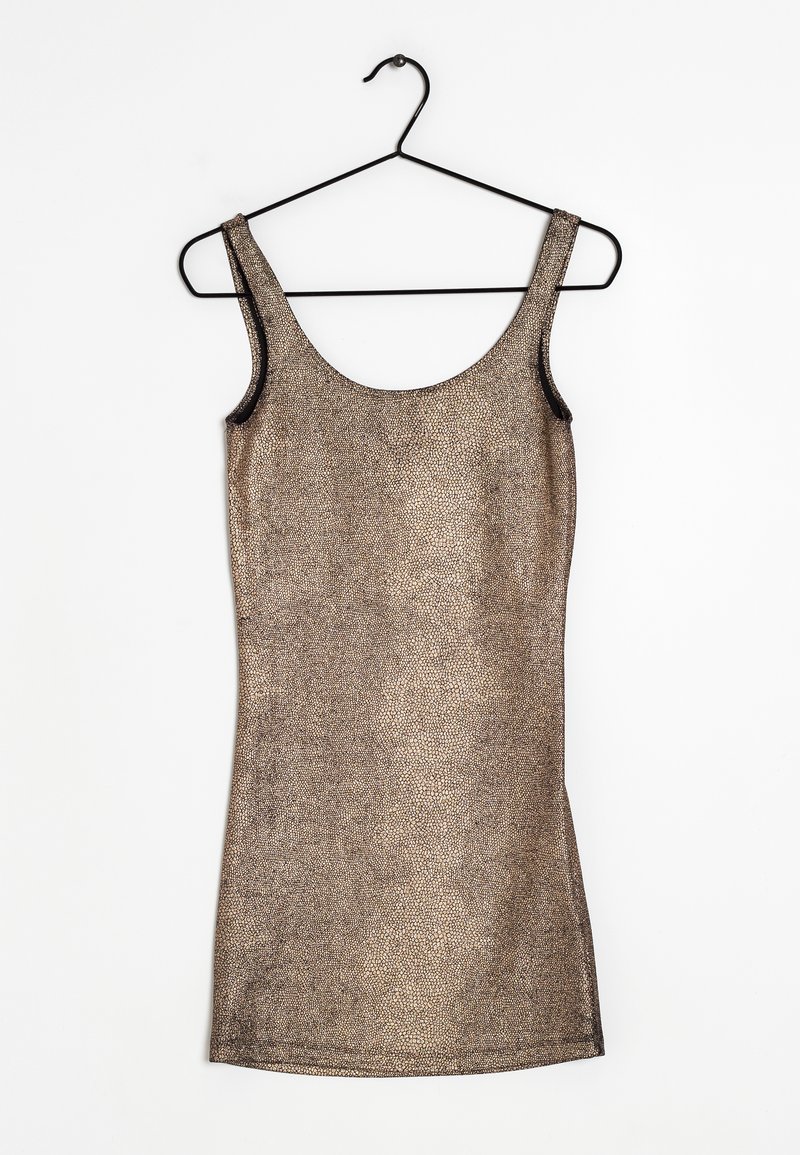 ONLY Robe de soirée - gold-coloured/doré - (Seconde main) - ZALANDO.FR