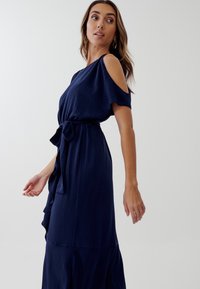 TUSSAH ELEORA - Robe de jour - navy blue/bleu marine - ZALANDO.FR