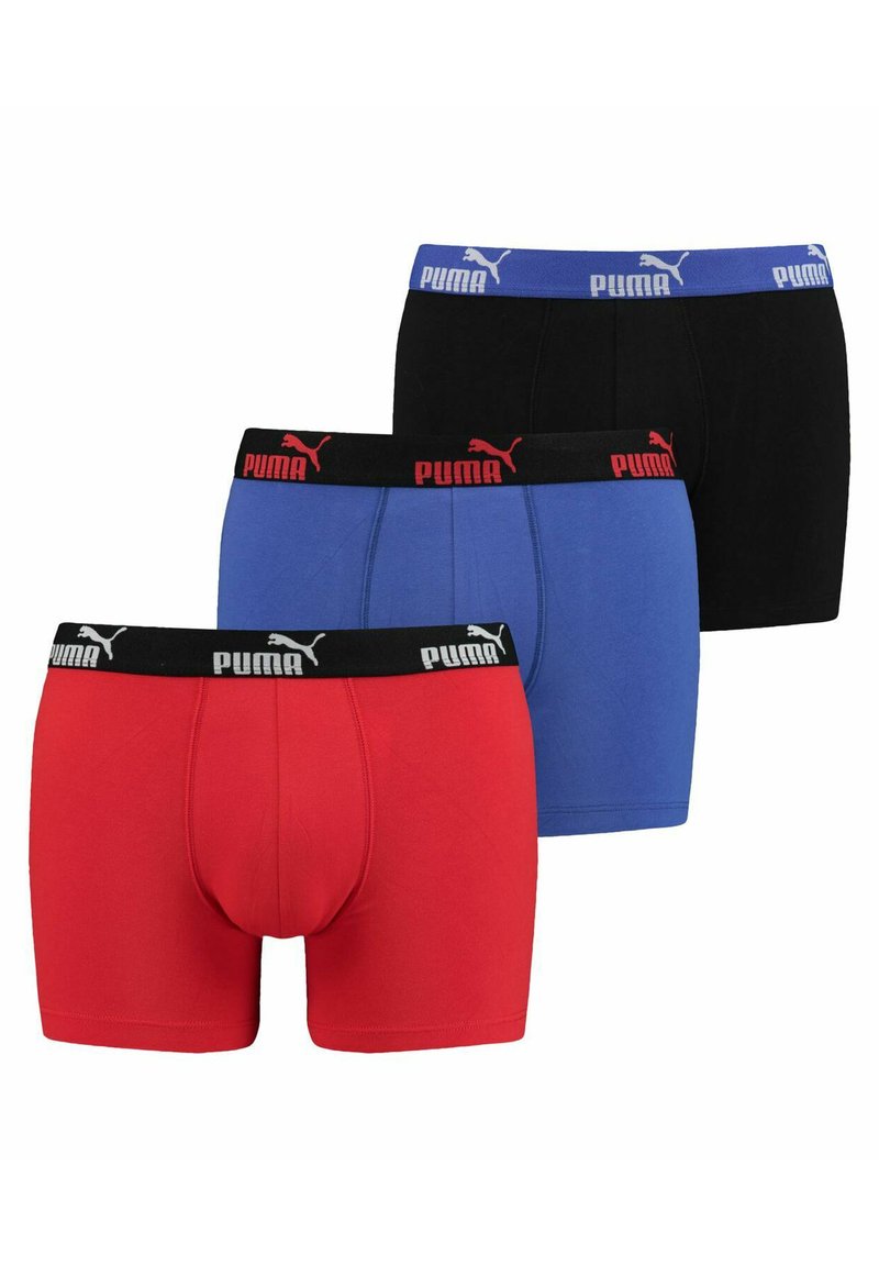 Puma 3 ER PACK - Pants - blue red/blue - Zalando.de