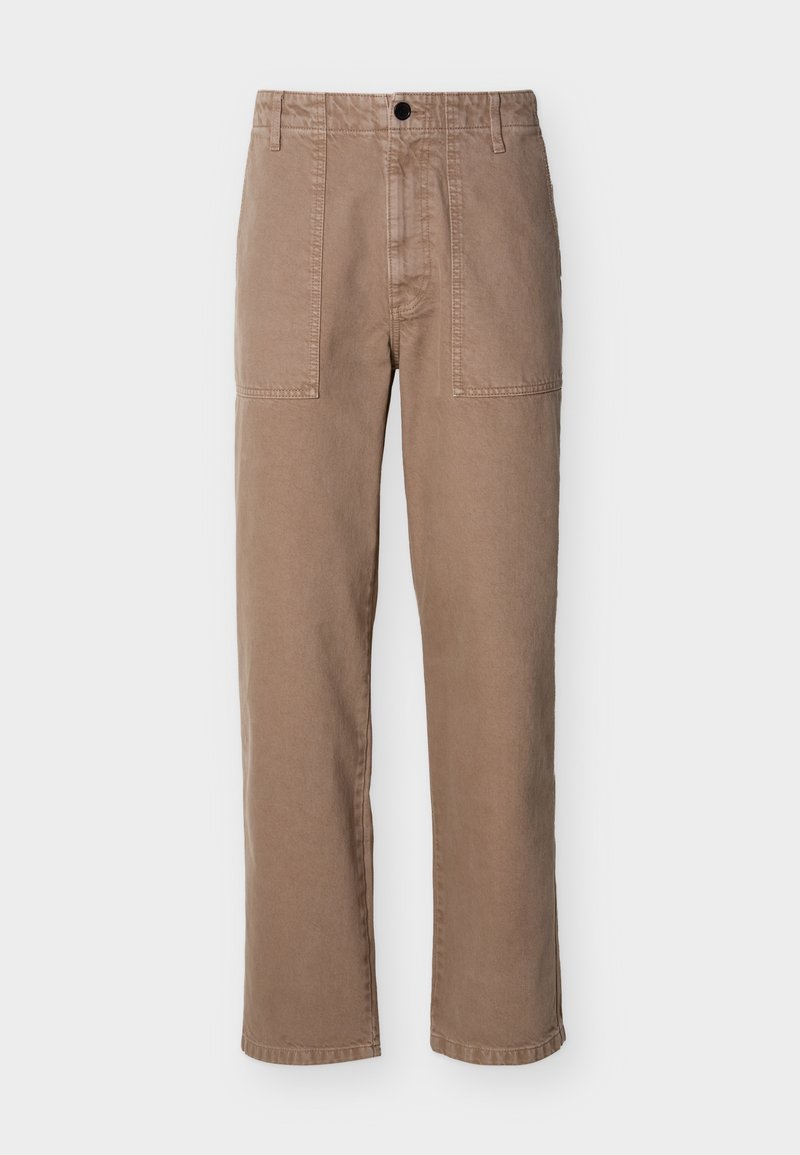 Mads Nørgaard SUNRISE JAY WORK PANTS - Trousers - walnut/coloured denim ...