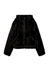 PULL&BEAR WITH HOOD - Winterjas - black/zwart - Zalando.nl