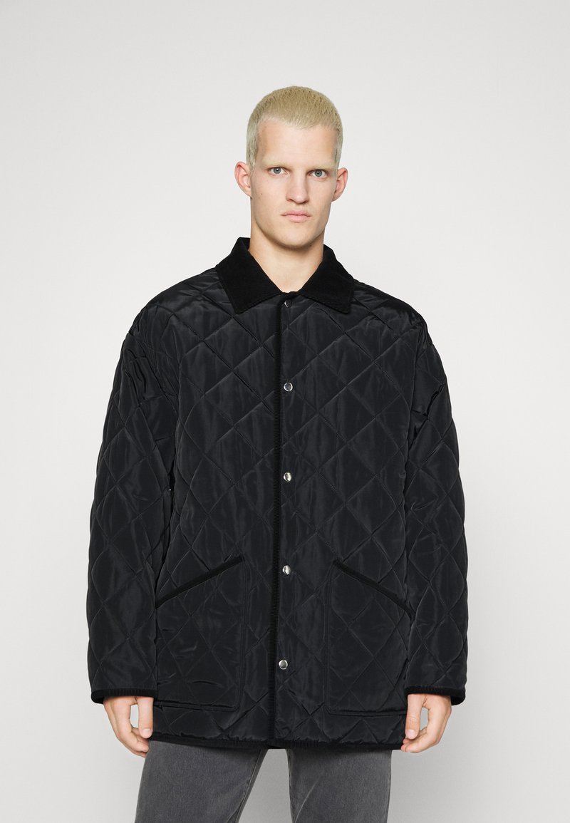 Filippa K QUILTED JACKET - Chaqueta de entretiempo - black/negro ...