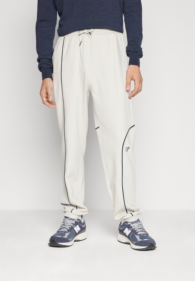 Denim Project CULTURE - Tracksuit bottoms - glacier grey melange/light ...