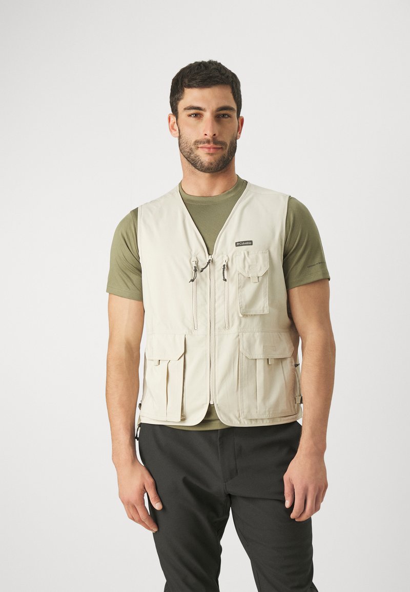 Columbia SILVER RIDGE™ UTILITY VEST - Vestă - dark stone/gri - Zalando.ro