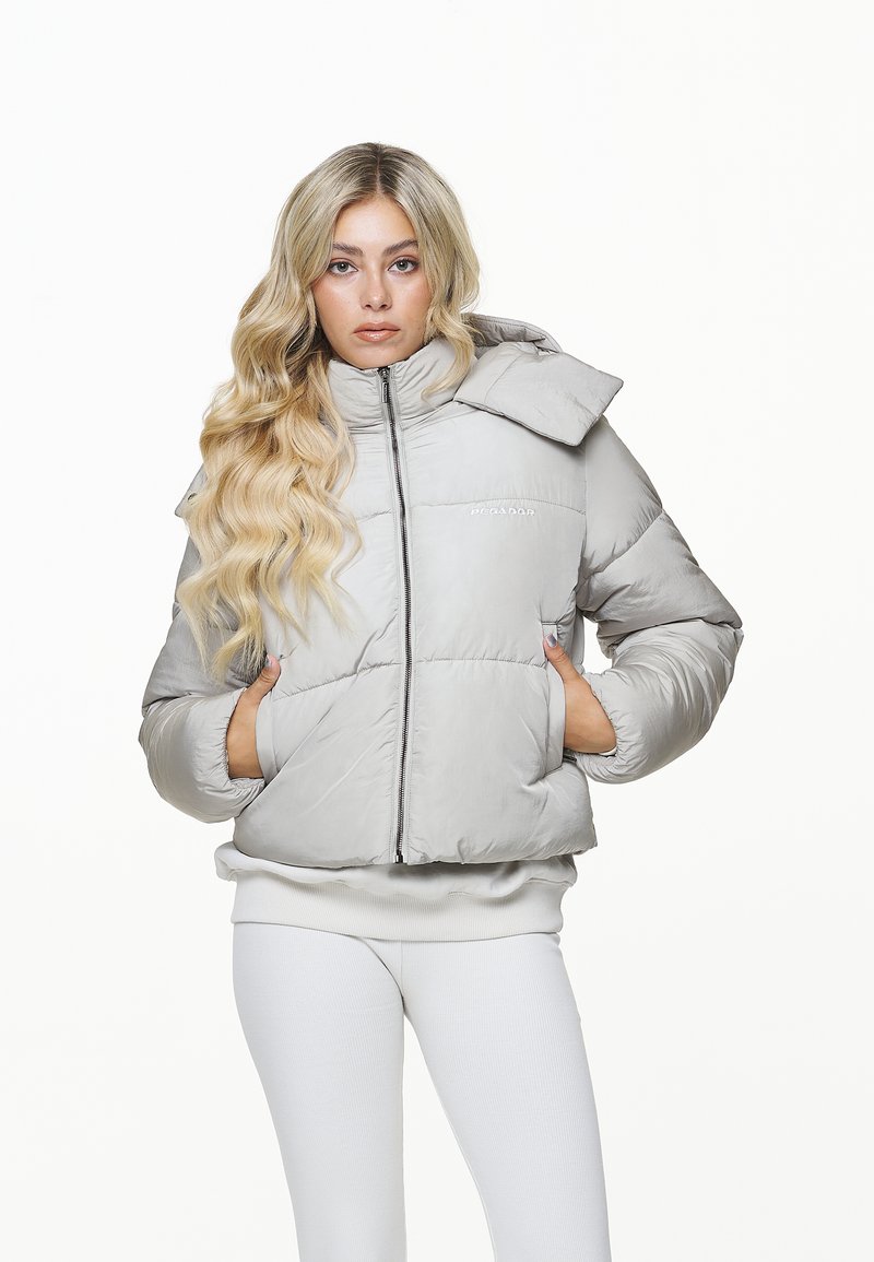 Pegador VANATI CRUSHED PUFFER JACKET - Winterjacke - ash grey/grau - Zalando.at