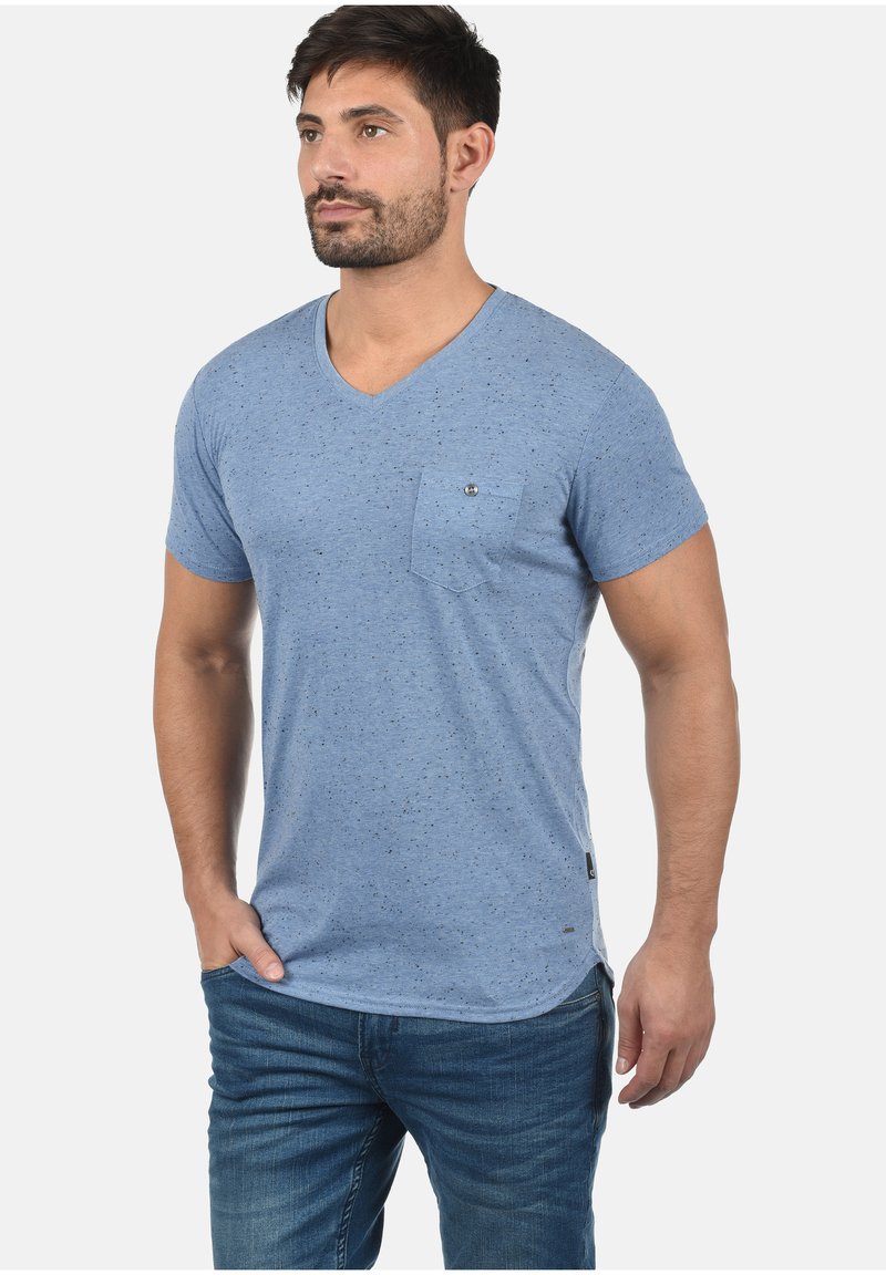 Solid TEDROS - T-Shirt basic - federal blue/blau - Zalando.de