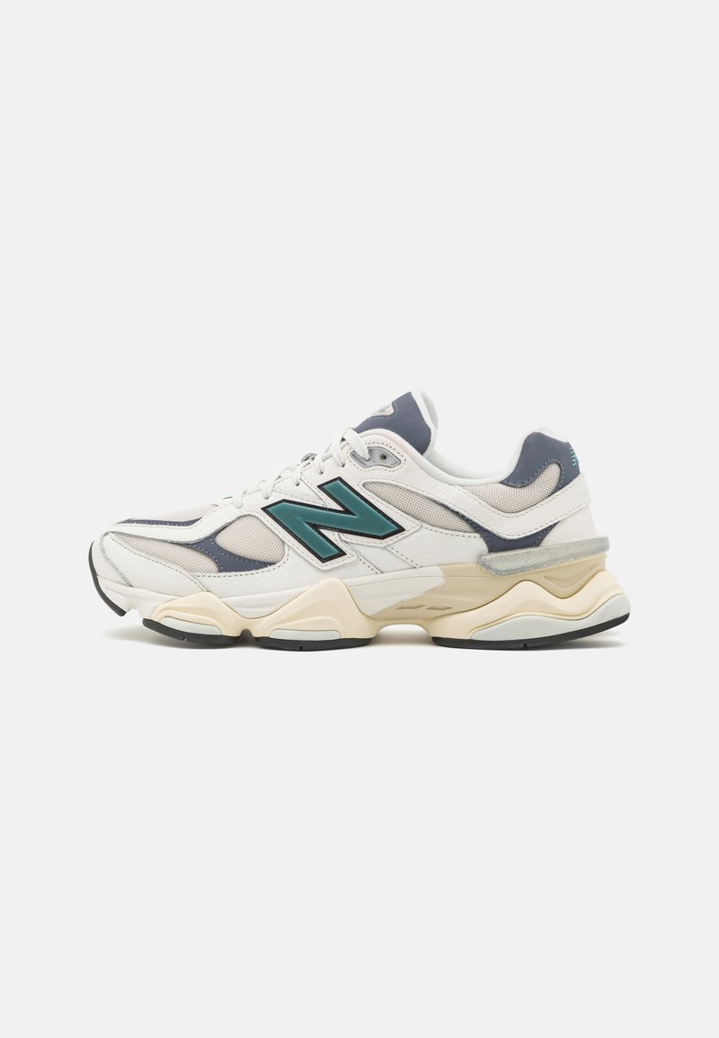 New Balance U9060 UNISEX - Trainers - offwhite/green/off-white - Zalando