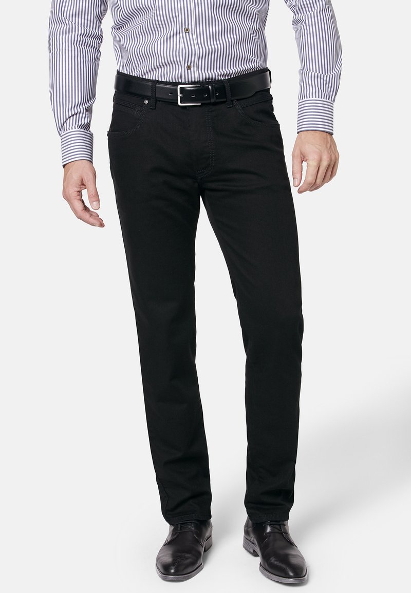 Bugatti Jeans Slim Fit - black/schwarz - Zalando.de