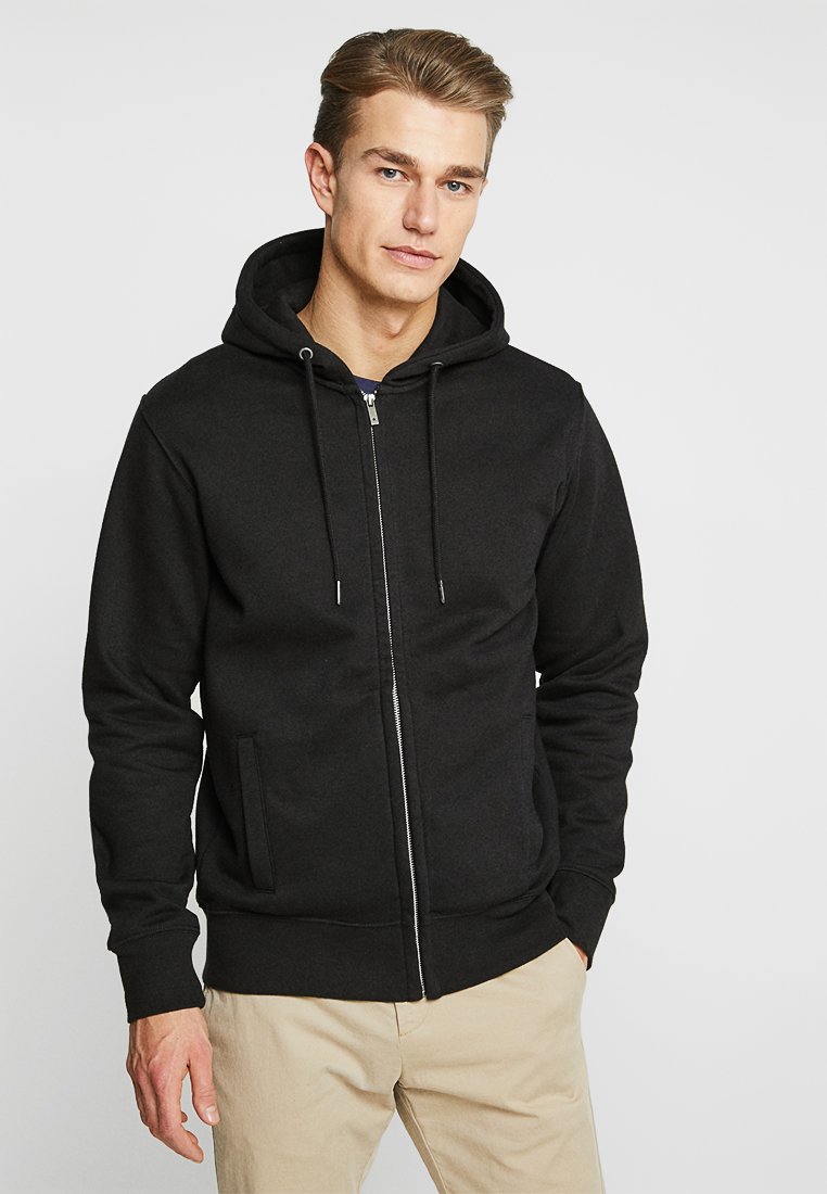 CELIO MEBELVEST - Zip-up sweatshirt - black - Zalando.co.uk