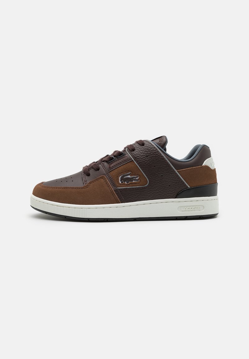 Lacoste COURT CAGE 223 - Trainers - dark brown/black/dark brown - Zalando