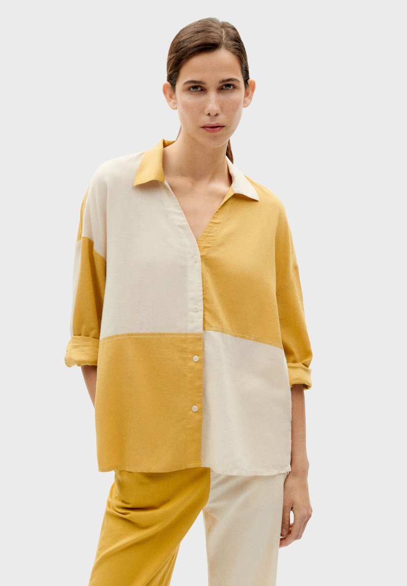 Thinking Mu MARGARET - Camisa - ivory/blanco - Zalando.es