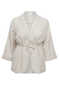 Fransa FPLIN JA 1 - Short coat - birch mix/mottled beige - Zalando