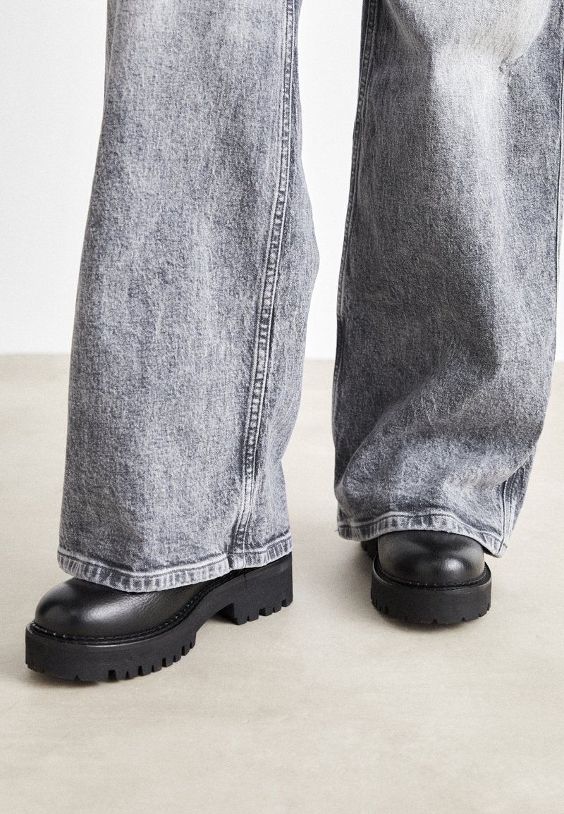 Tommy Jeans URBAN BOOT - Platform ankle boots - black - Zalando.co.uk