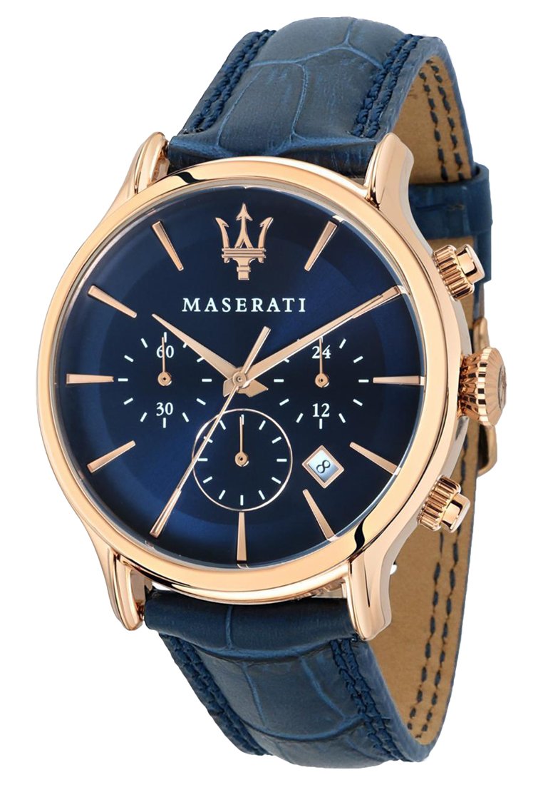 Maserati Chronograph watch - rose gold-coloured - Zalando