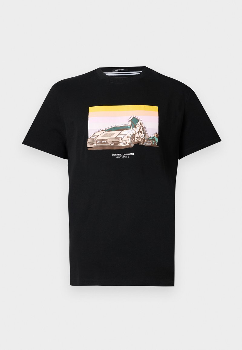 Weekend Offender QUAALUDES - T-shirts print - black/sort - Zalando.dk