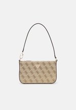 Guess TWILLER MINI TOP ZIP SHOULDER - Handtasche - gold-coloured ...