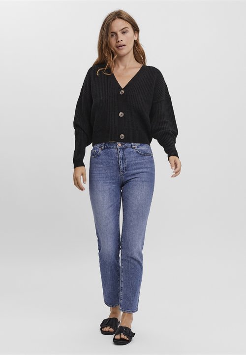 ONLY CAROL NICE NOOS - Strickjacke - black/schwarz - Zalando.ch