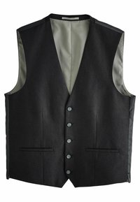 Next Waistcoat - black - Zalando