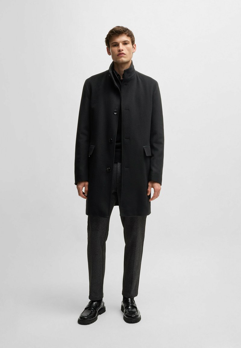 BOSS JARED-SU - Classic coat - black one/black - Zalando