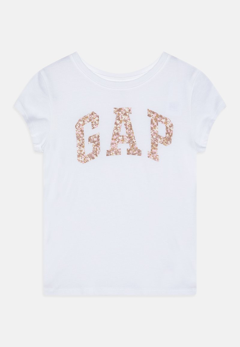 GAP VALUE LOGO TEE GIRLS - Print T-shirt - bright white/white - Zalando.de