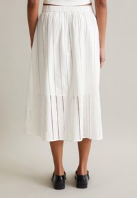 Marc O'Polo DENIM AUSGESTELLTER AUS BRODERIE ANGLAISE - A-line skirt ...