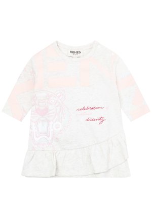 KENZO kids ROBE - Robe de jour - gris taupe/olive - ZALANDO.FR