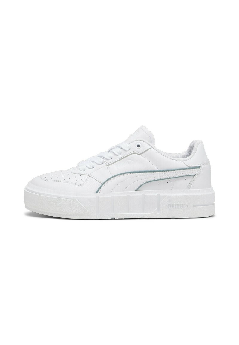Puma CALI COURT POP - Sneakers - white eucalyptus/hvid - Zalando.dk