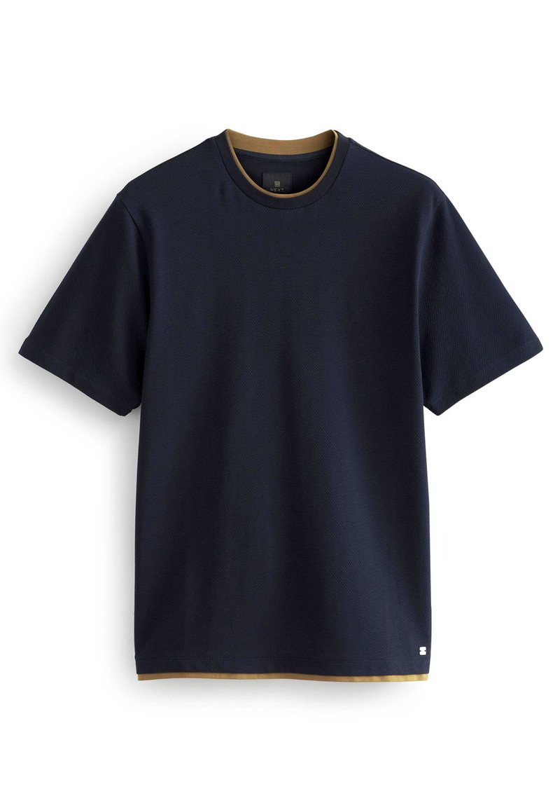 Next MOCK LAYER STANDARD - T-shirt basic - navy blue/blu - Zalando.it