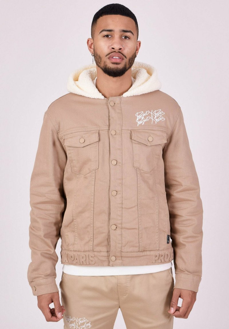 Project X Paris Denim jacket - camel - Zalando.de