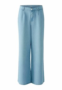 Oui Flared Jeans - light blue demin/light-blue denim - Zalando