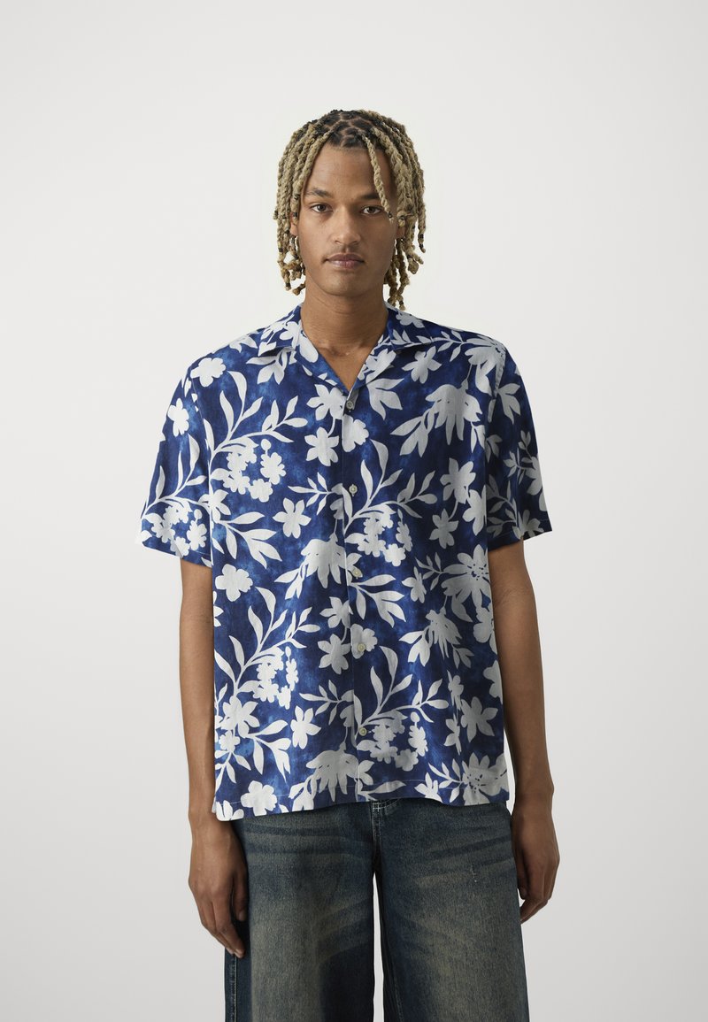 GAP STANDARD RESORT COLLAR - Shirt - blue - Zalando.ie