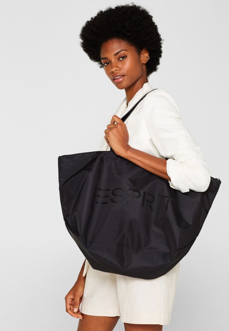Esprit Tote bag - black - Zalando