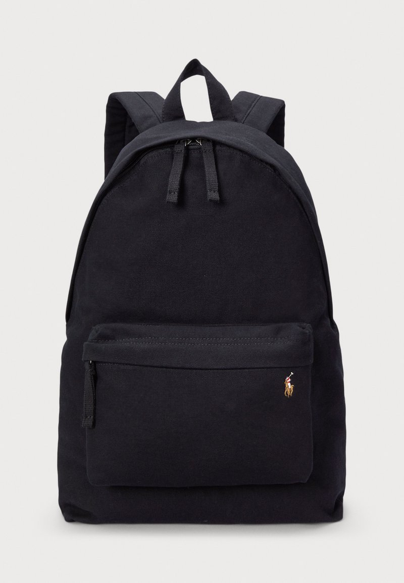 Polo Ralph Lauren CANVAS BACKPACK - Rucksack - polo black/black ...