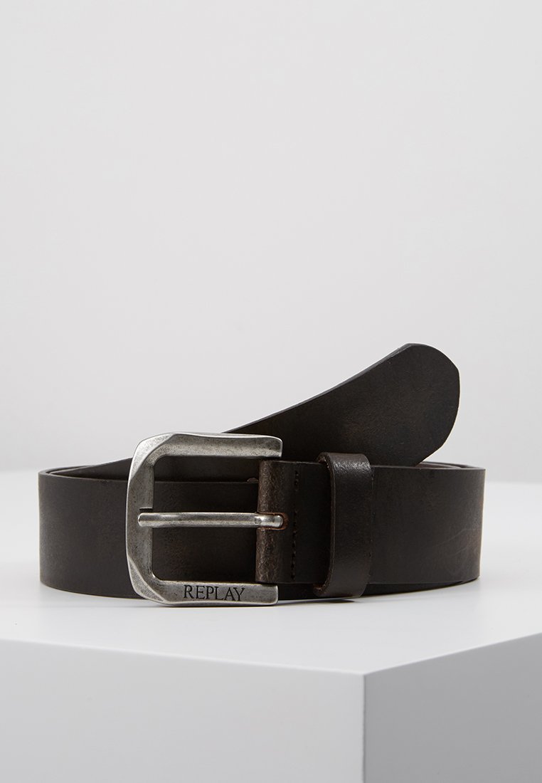 Replay Belt - black brown/black - Zalando.de