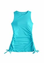 Next SIDE TANKINI REGULAR FIT - Top de bikini - turquoise blue/azul ...