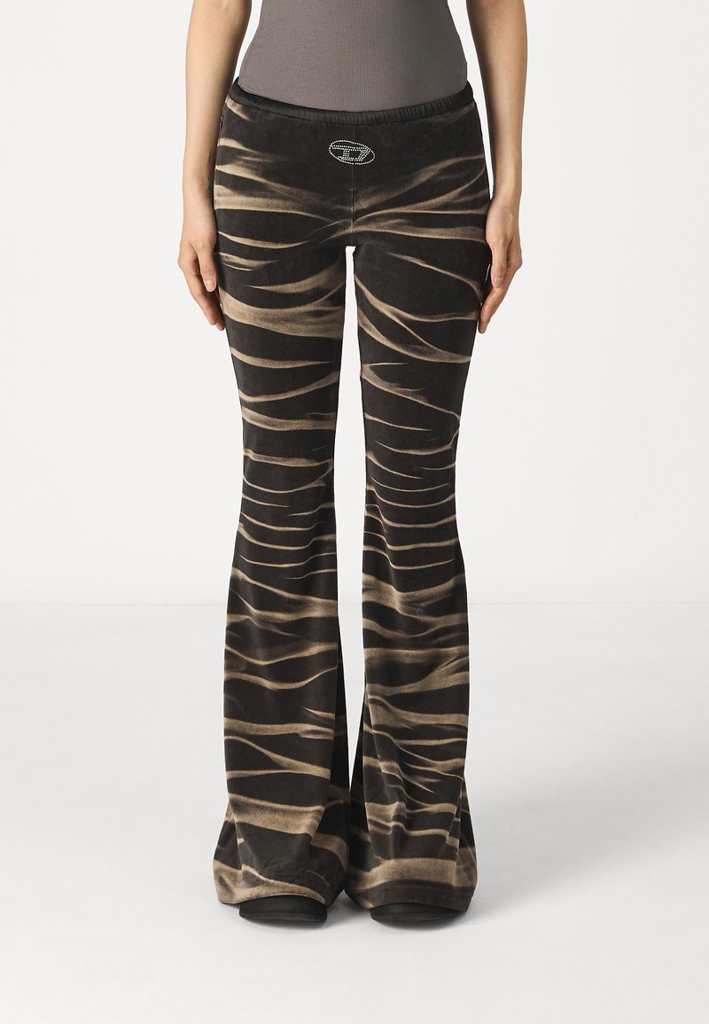Diesel BELBY - Trousers - black - Zalando.ie