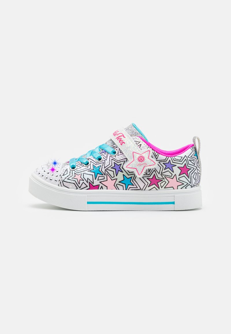 Skechers TWINKLE SPARKS - Sneaker low - white/multi-coloured/weiß ...