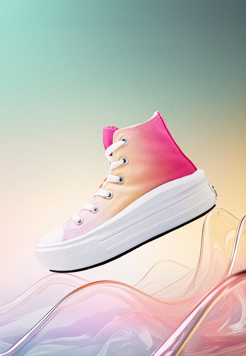 Converse CHUCK TAYLOR ALL STAR MOVE PLATFORM UNISEX - High-top trainers ...