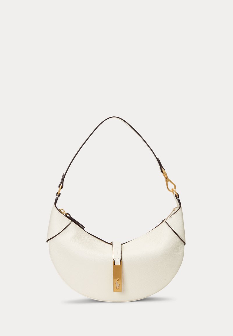 Polo Ralph Lauren SHOULDER BAG SMALL - Handbag - ivory/off-white ...