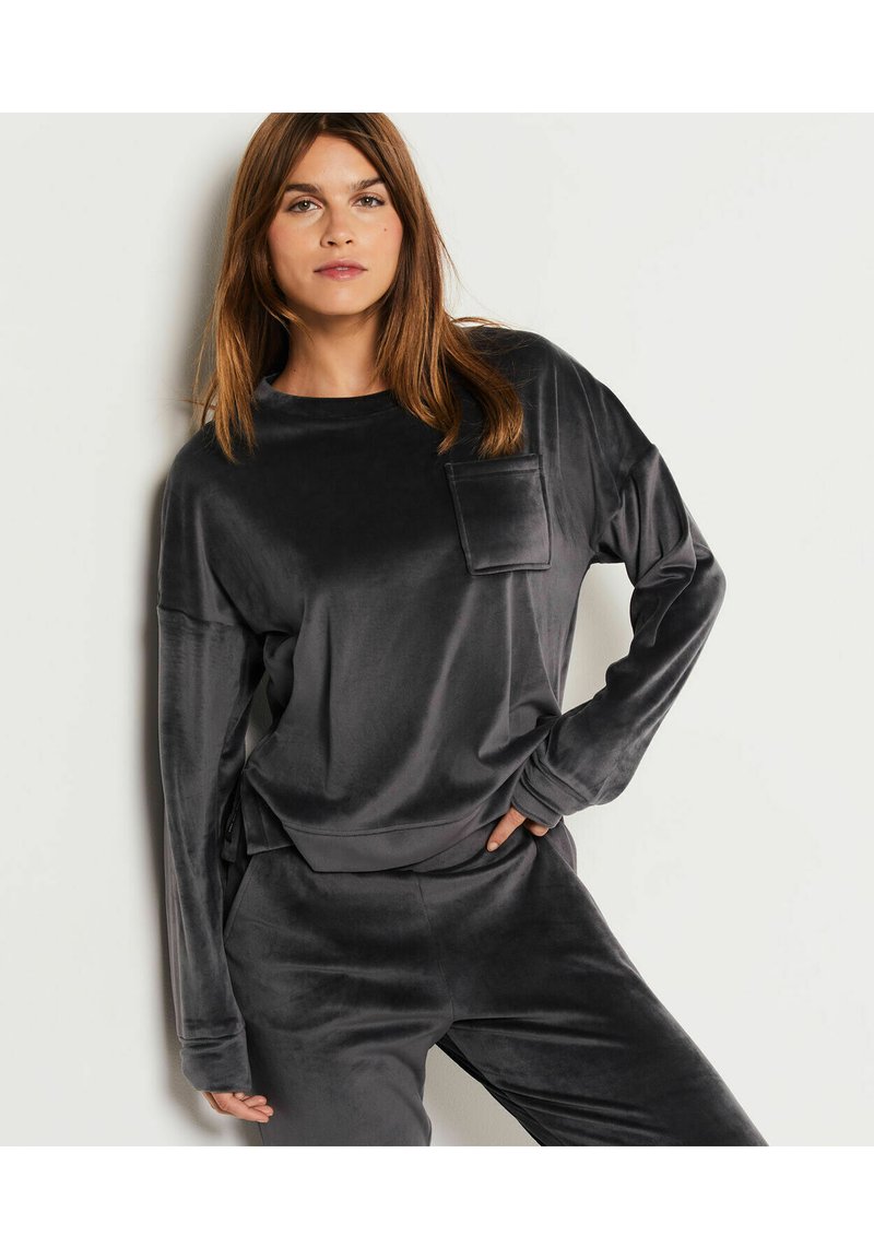 Etam Koszulka do spania/antracytowy - Zalando.pl