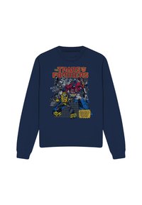 Hasbro TRANSFORMERS WORLD ROLL OUT - Sweatshirt - dark blue - Zalando