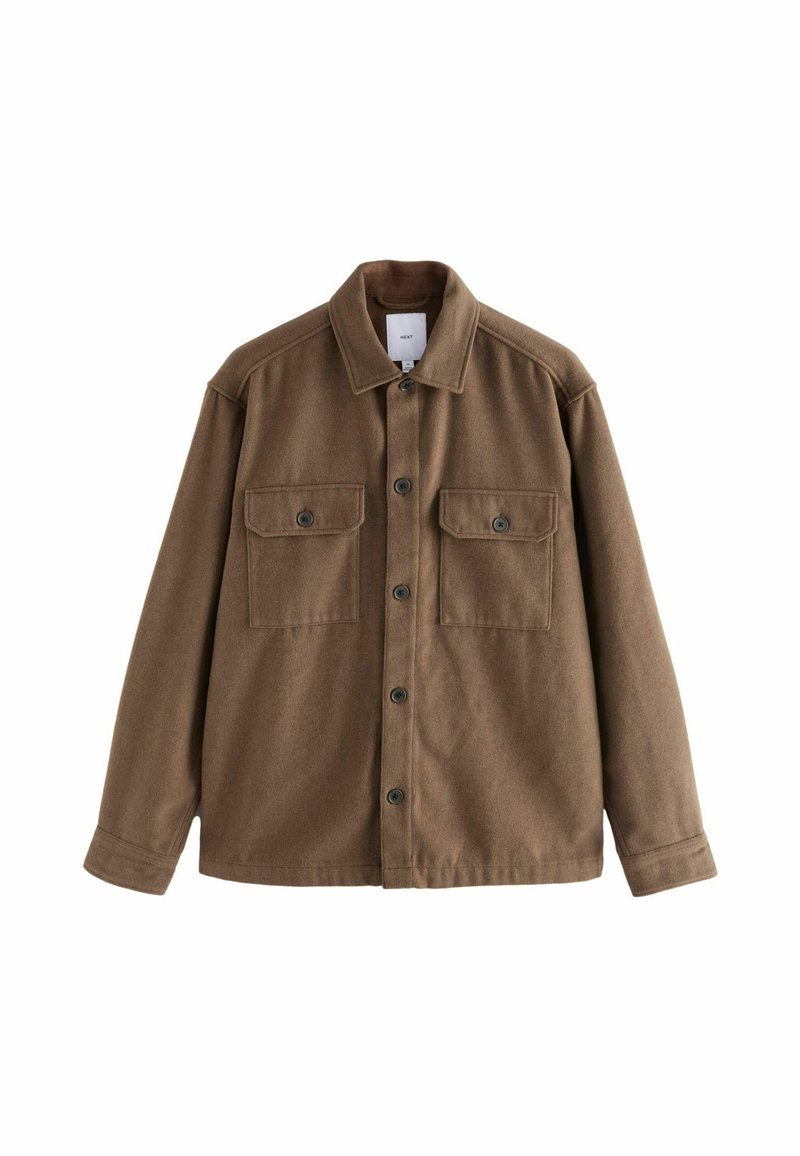 Next REGULAR FIT - TWIN POCKET - Lichte jas - tan brown/bruin - Zalando.be