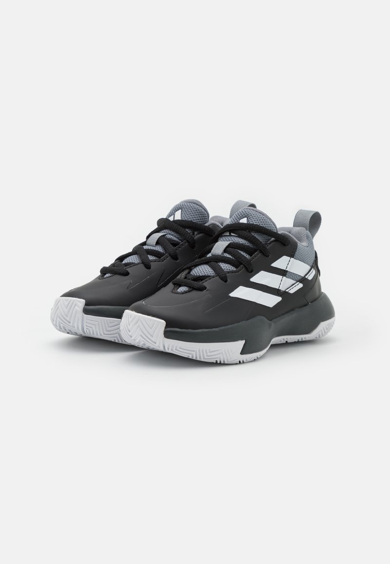 Adidas Cross 'Em Up Select Basketball Shoes Black Kids'