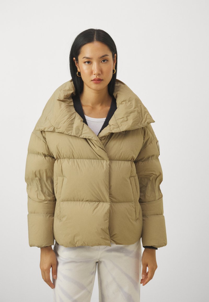 Blauer FASHION HIGH NECK JACKET - Down jacket - biscuit/sand - Zalando ...