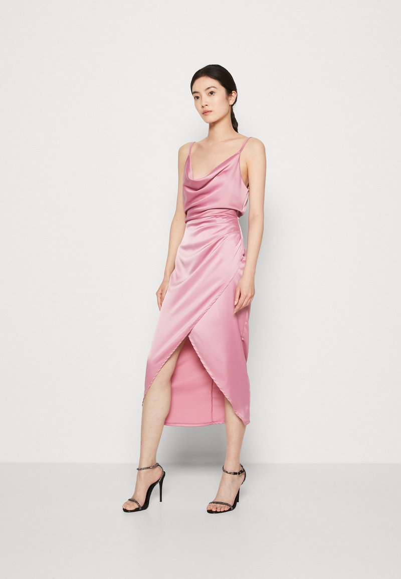 WAL G. TALIA CHAIN - Jersey dress - mauve - Zalando.ie
