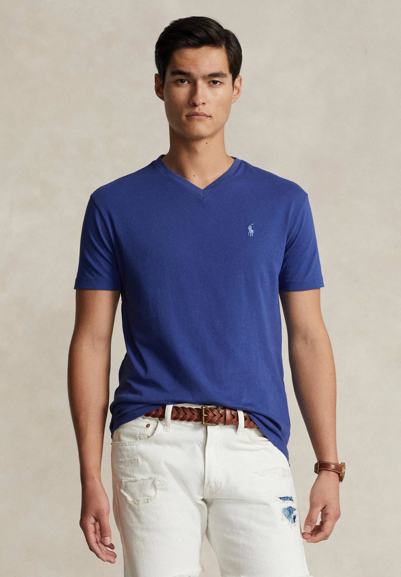 Polo Ralph Lauren SHORT SLEEVE - T-Shirt basic - beach royal c/royal ...