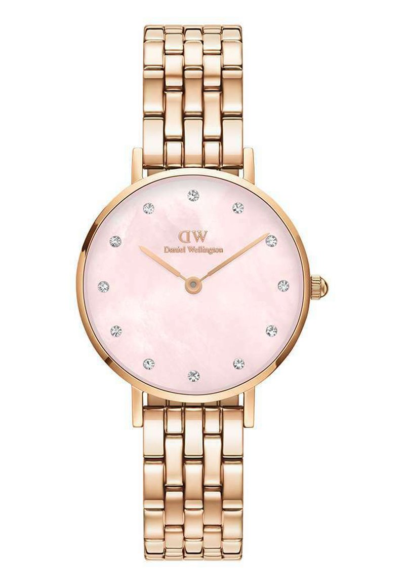 Daniel Wellington PETITE LUMINE 5 LINK MOP - Montre - rose gold ...